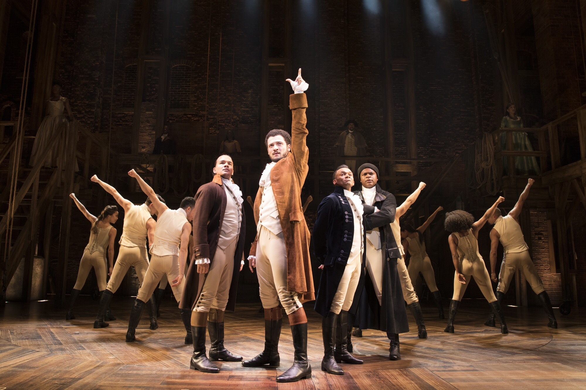 Hamilton @ The Victoria Palace Theatre Review - Theatrefullstop