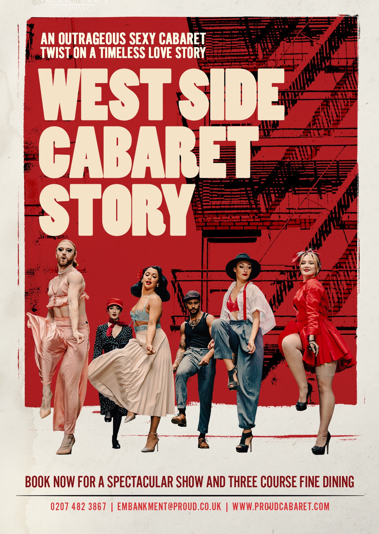 West Side Cabaret Story @ Proud Embankment Review - Theatrefullstop