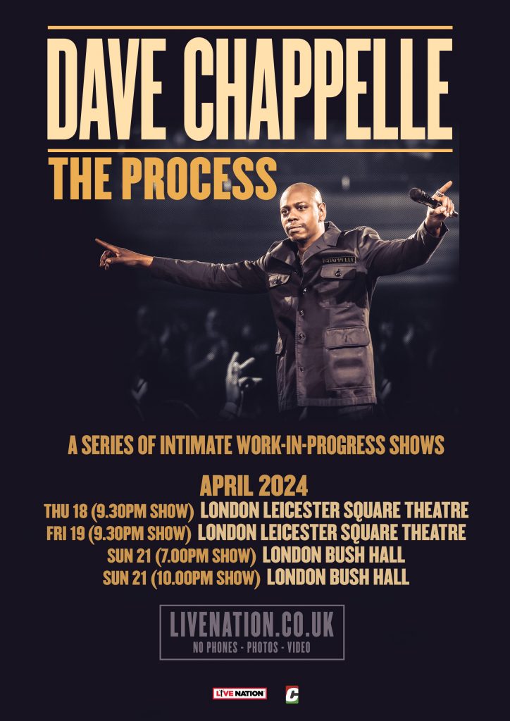 Dave Chappelle announces ‘The Process’ dates, a set of special intimate ...