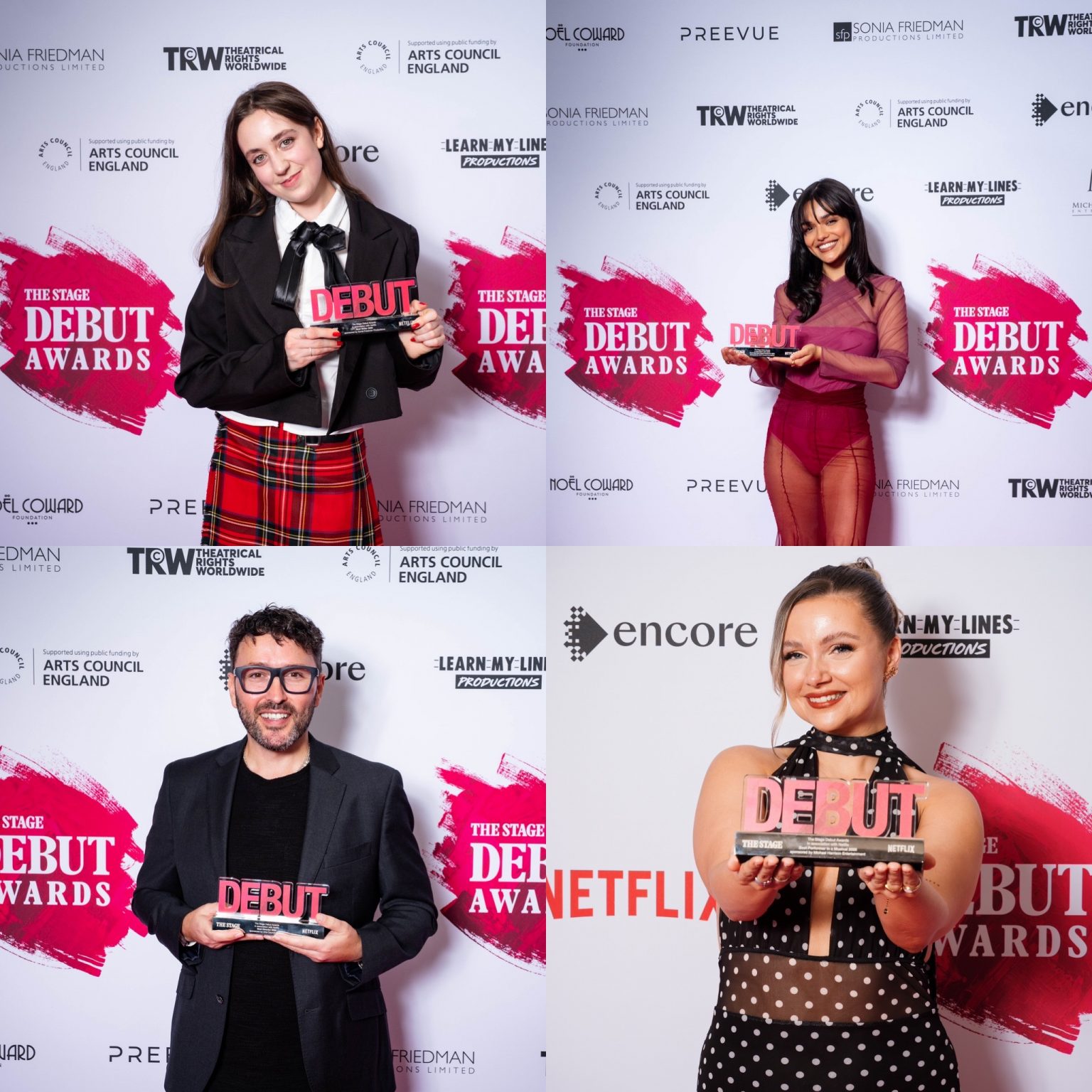 The Stage Debut Awards 2025 in association with Netflix winners ...